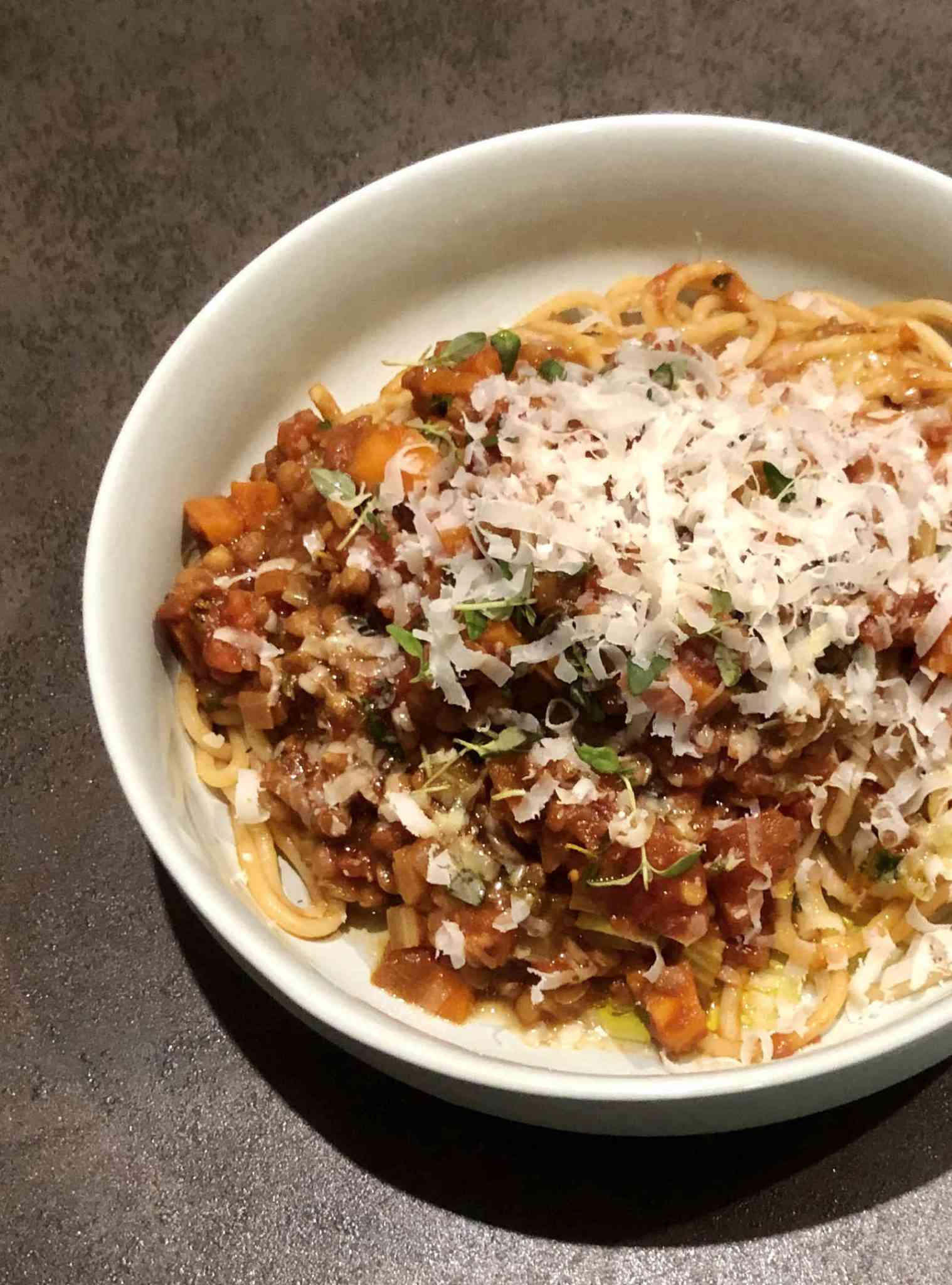 Spaghetti al ragù di verdura - BartGolsteijn